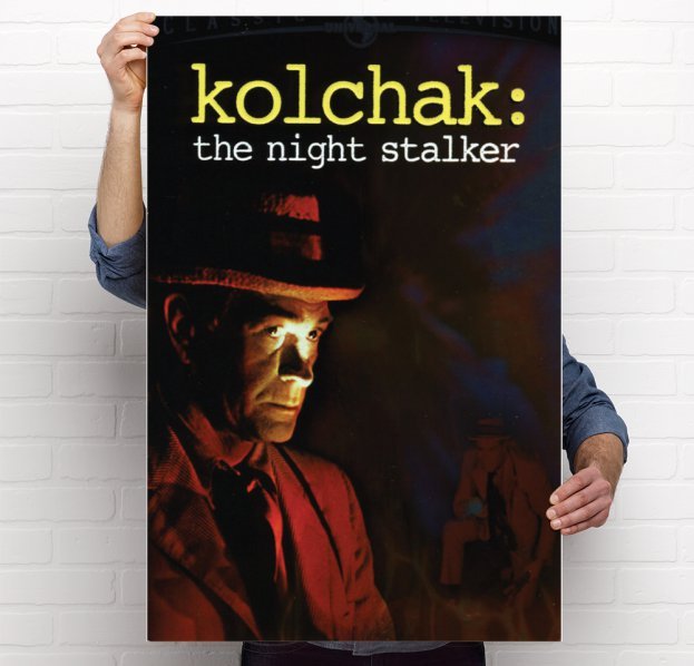 Kolchak the Night Stalker 70's TV version poster 3 sizes Darrin McGavin ...