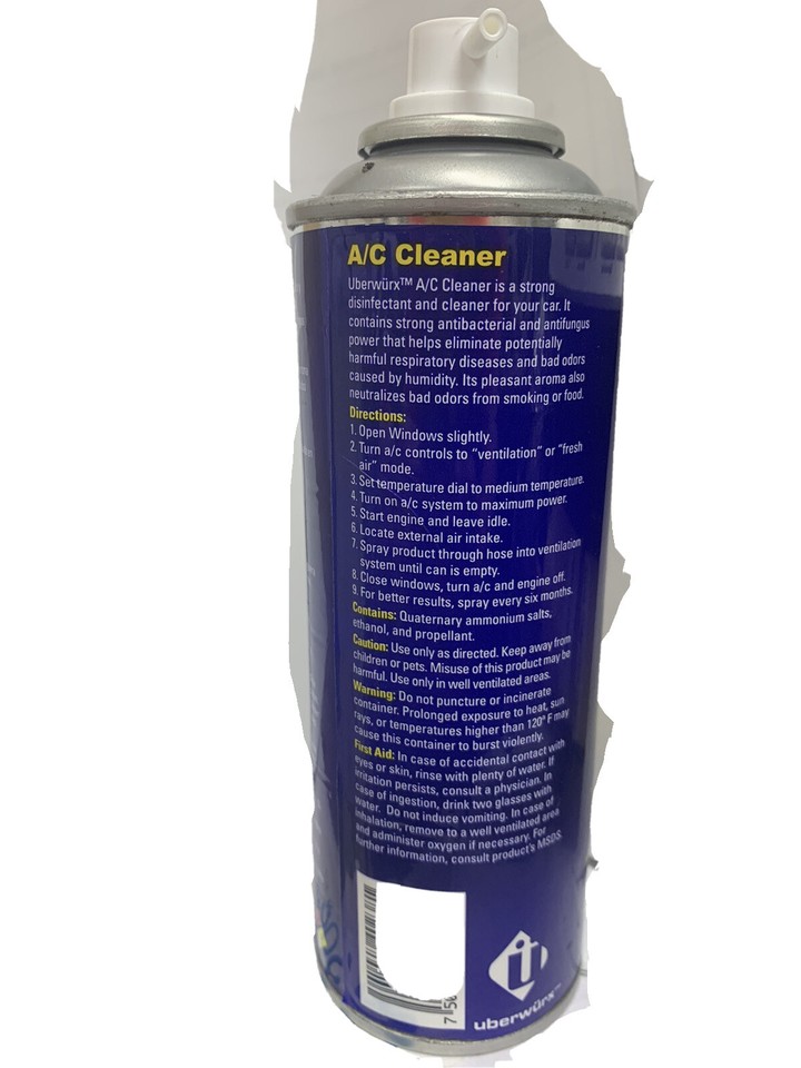 Uberwürx Vent & Duct Heating and Cooling HVAC Cleaner & Deodorizer ...