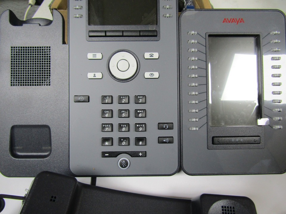 🔥NEW AVAYA J179 D03A 700513569 WITH JEM24 IP 32 LINE COLOR PHONE COBALT ...