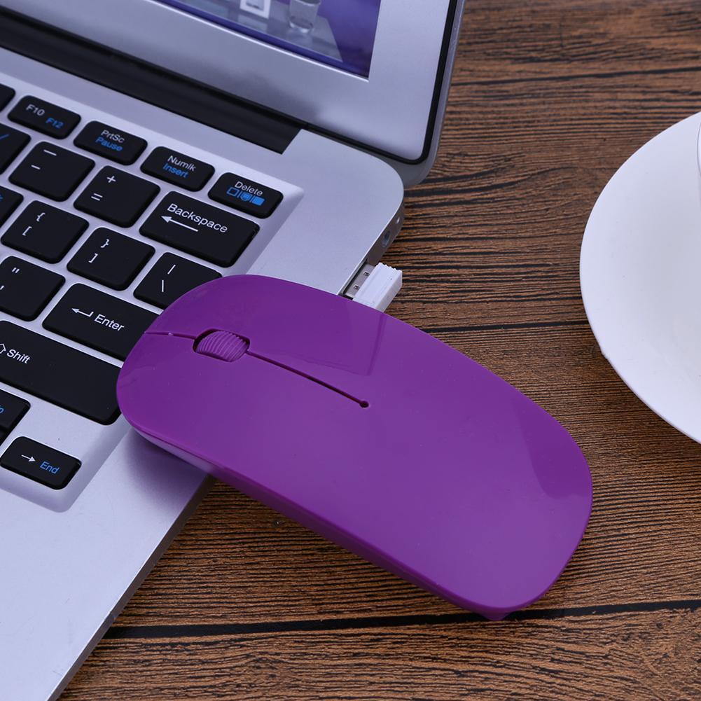 2.4GHz Cordless Mouse 3 Buttons 1000 DPI Computer Mice for Laptop ...