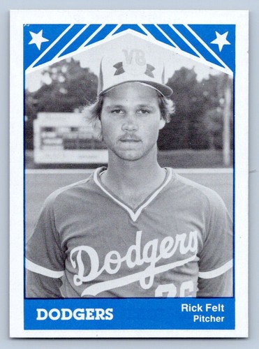 Rick Felt 1983 TCMA Vero Beach Dodgers | eBay