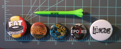 Fat Wreck Chords -NOFX golf tee, 5 pins, Mad Caddies, Dead to me, The ...