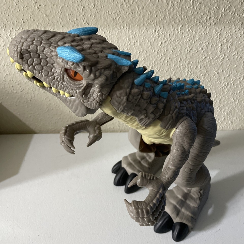 Imaginext Jurassic World Thrashing Indominus Rex Dinosaurs Action ...