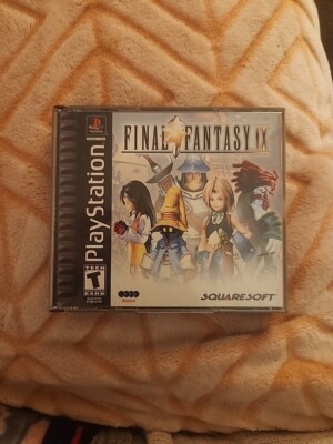 Final Fantasy IX - Sony PlayStation 1 - FF9 NO Manual PS1 BLACK LABEL ...