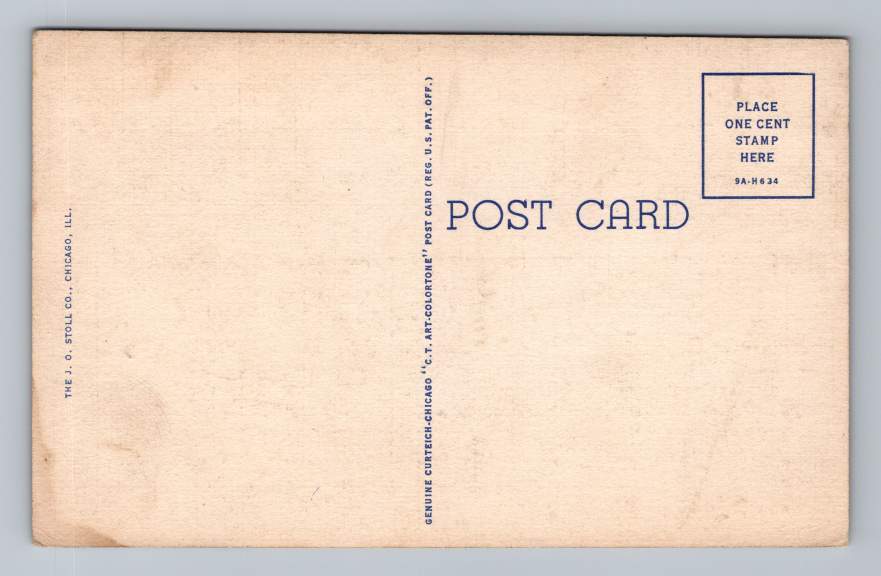 Nice Vintage WRIGLEY FIELD Linen Postcard Chicago Cubs Baseball Stadium ...