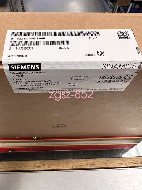 Siemens Sinamics S120 Smart Line Module for sale online | eBay