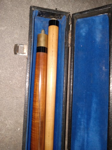 Vintage 2 Pc Pool Cue In Case 1980's | eBay