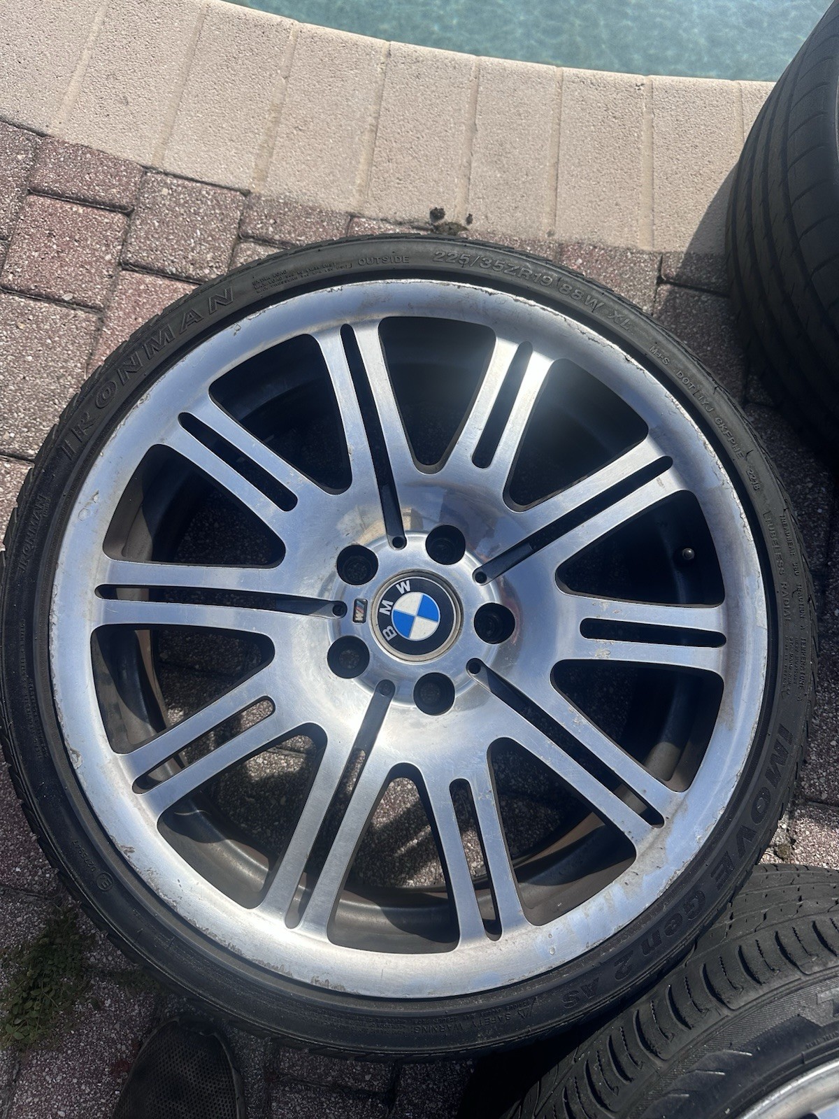 01-06 BMW E46 M3 Style 67 Wheels Staggered Set of 4 | eBay