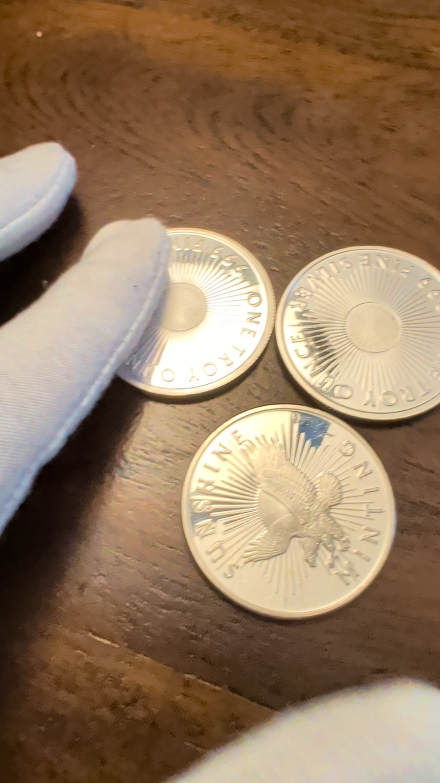 1 oz Silver Round SunShine Mint Silver Rounds 999 Fine Silver Bullion ...