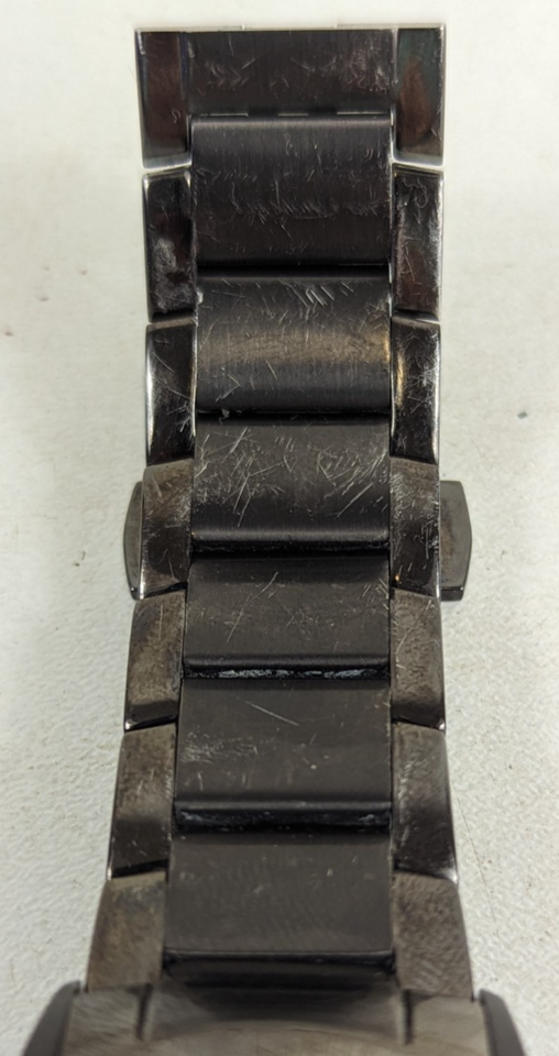 Emporio Armani AR11215 Gunmetal Stainless Steel Men's Watch | eBay UK