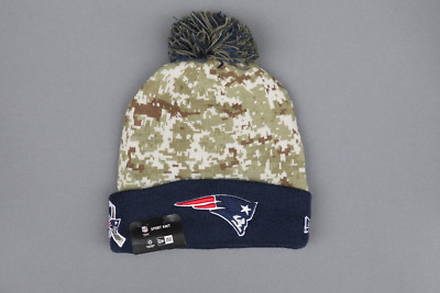 New England Patriots Salute to Service New Era On Field Knit NFL 2015 ...