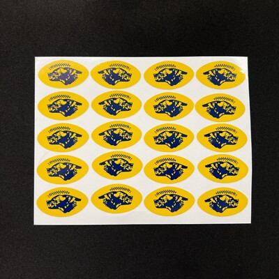 Michigan Wolverines - 10 Sets of Full Size Football Helmet Award Decals ...