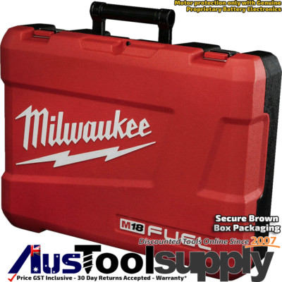 Milwaukee 2 Tool Carry Case Hammer Drill & Impact Driver Gen3 M18FPD2 ...