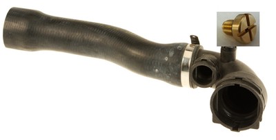 NEW BMW E46 M3 01-06 Upper Radiator Coolant Hose W/upgraded screw ...