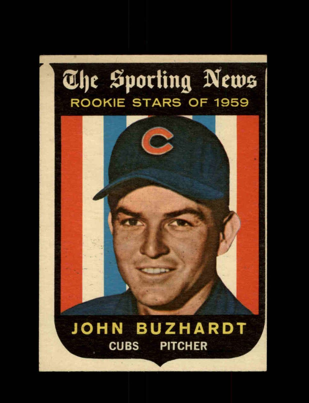 1959 JOHN BUZHARDT TOPPS #118 CUBS *8695 | eBay