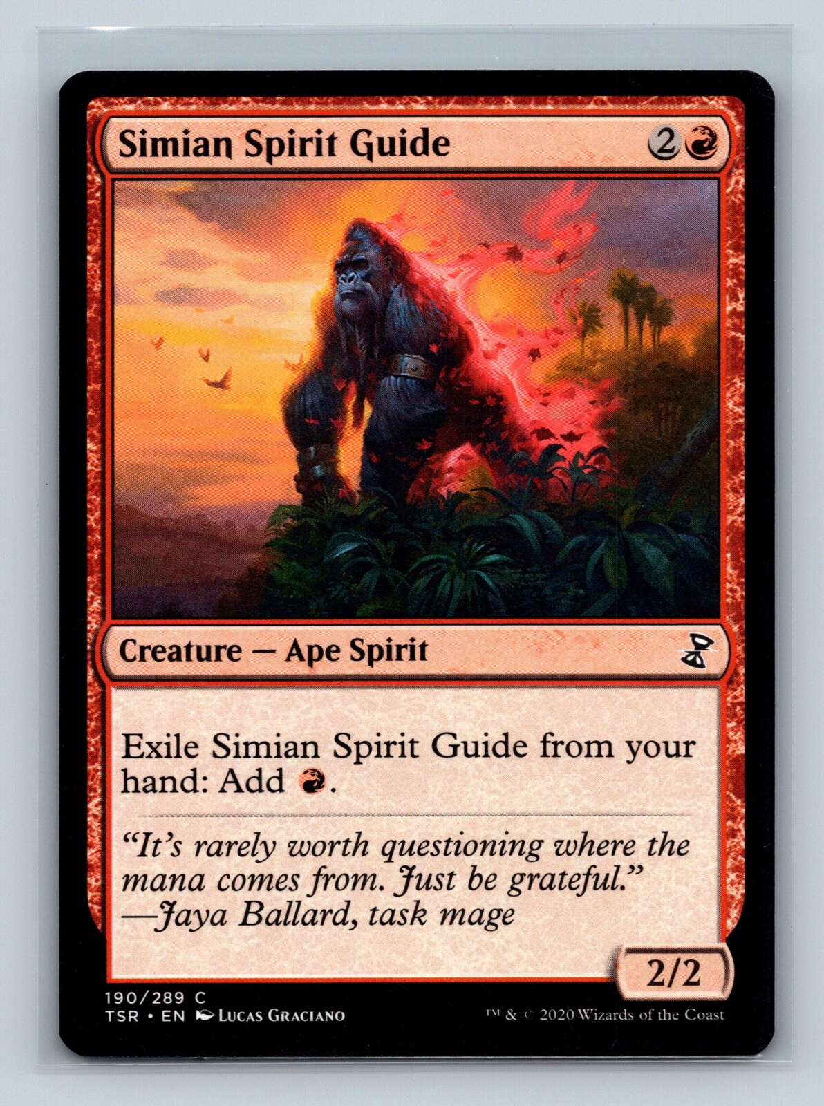 1x Simian Spirit Guide - Time Spiral Remastered - NM Common Magic The ...