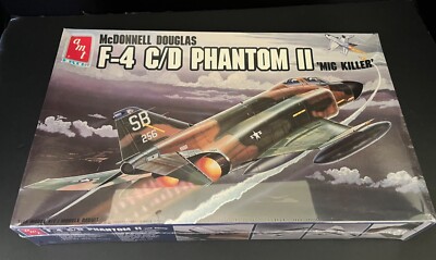 AMT/ERTL (8875) F-4 C/D Phantom II "Mig Killer" 1/48 FACTORY SEALED | eBay