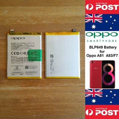 BLP649 GENUINE Battery for OPPO A81 A83/F7 3180mAh Good Quality - Local ...
