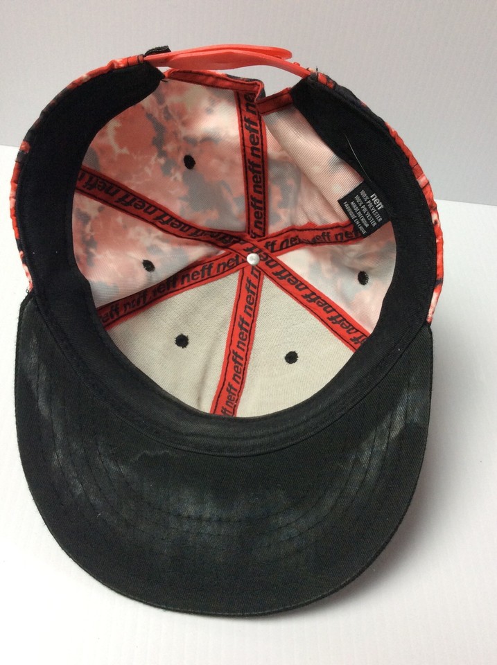 Neff Legit Red Hat Snapback Baseball Cap Flat Bill H002 | eBay