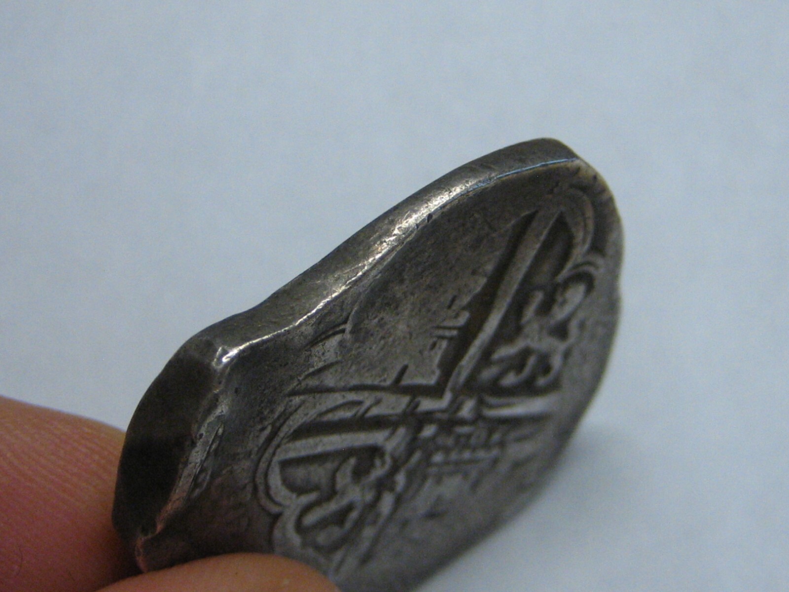 PHILIP IV 8 REAL COB SEVILLA 1600s SPANISH SILVER DOLLAR COLONIAL ERA ...