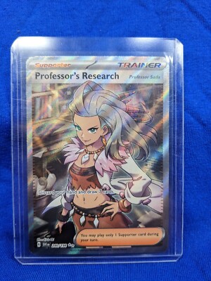 Professor's Research 240/198 Sada Full Art Pokemon Scarlet & Violet NM ...