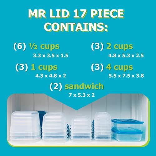 Mr. Lid Premium Attached Storage Containers | Permanently Attached ...