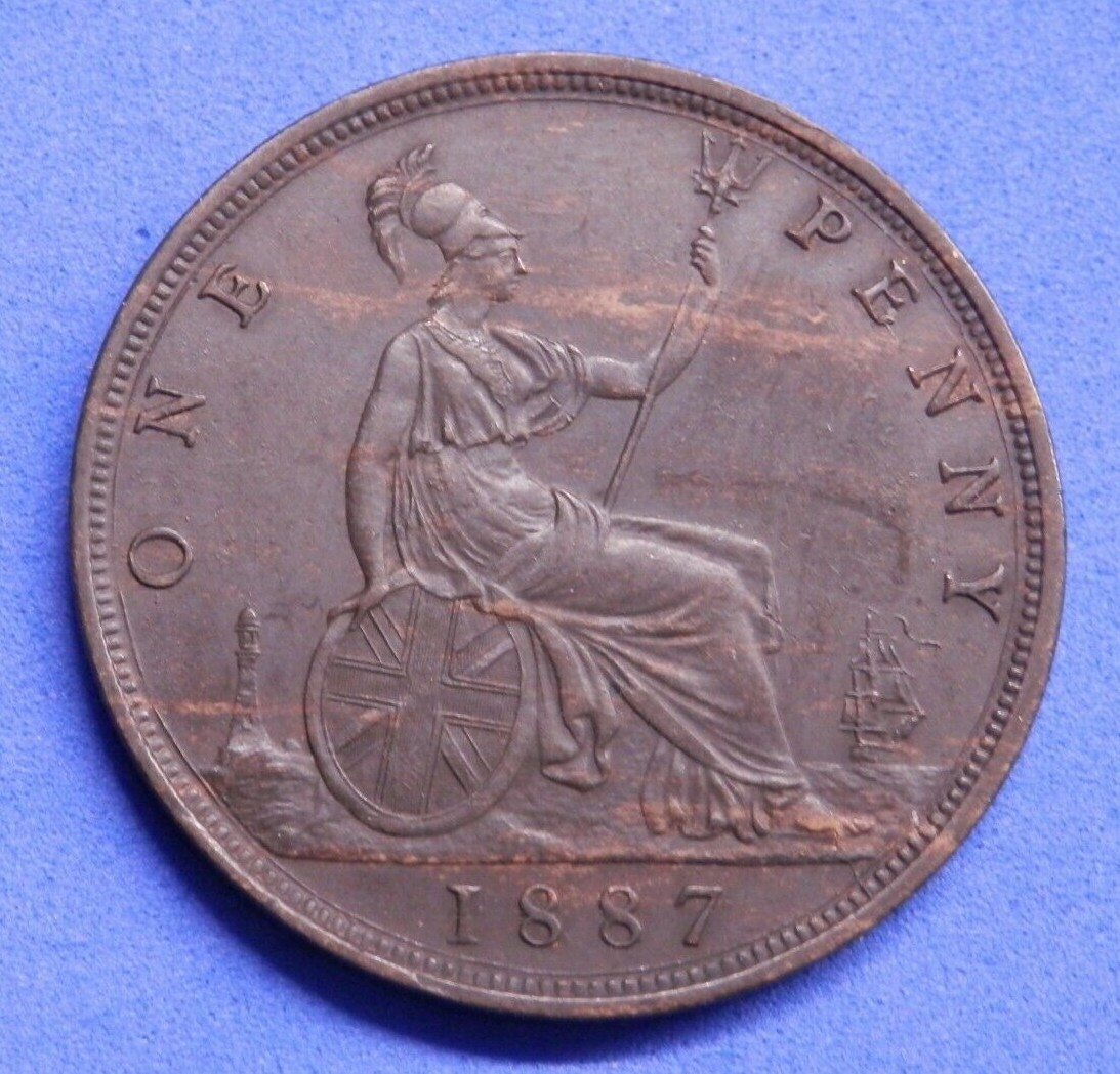 Victoria Bronze Young Head Bun Pennies 1880-94 by date nice examples ...