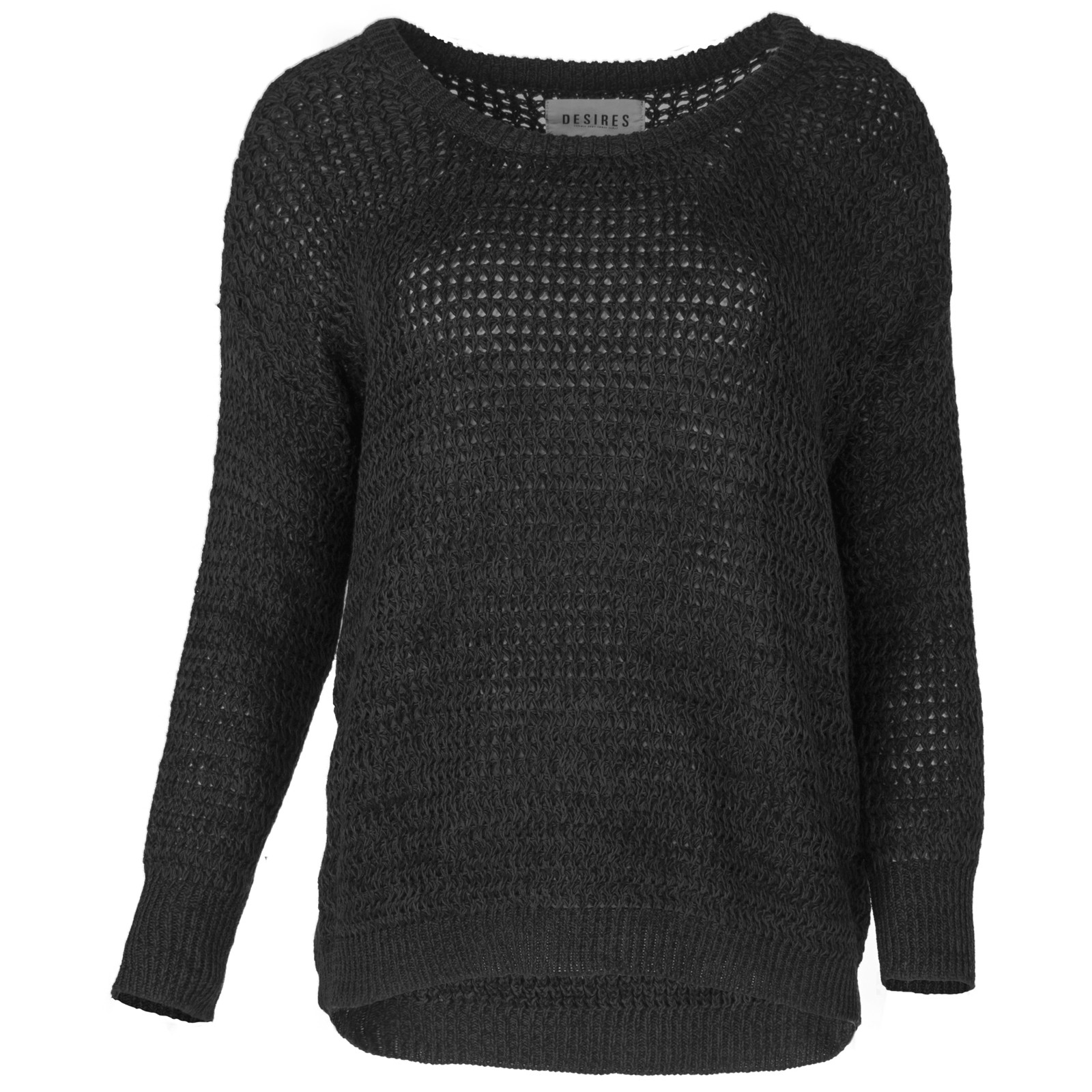 DESIRES Damen Pullover Strick Pulli Strickpullover Grobstrick ...