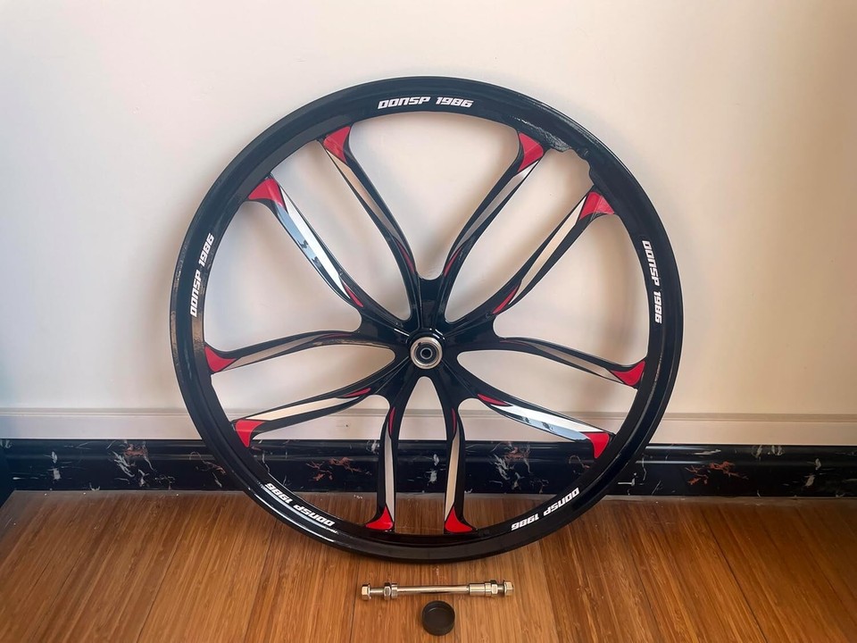 CDH 10 Spokes 26" Bike Mag Wheel Rear Wheel 135mm, Cruiser Mountain ...