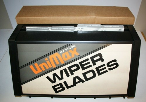 NEW OLD STOCK VINTAGE TRICO WIPER BLADES ADVERTISING STORE DISPLAY CASE ...