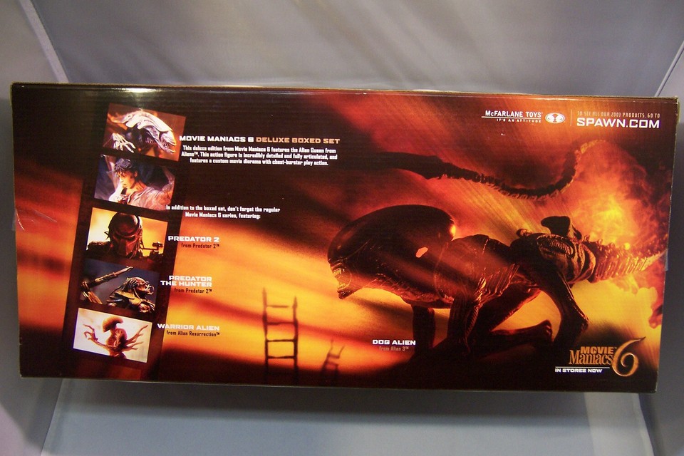 McFARLANE ALIENS: LARGE ALIEN QUEEN MOVIE MANIACS 6 DELUXE SET ACTION FIGURE NEW | eBay