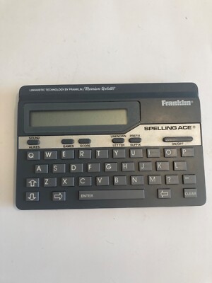 Franklin Spelling Ace Linguistic Technology Merriam-Webster Vintage | eBay