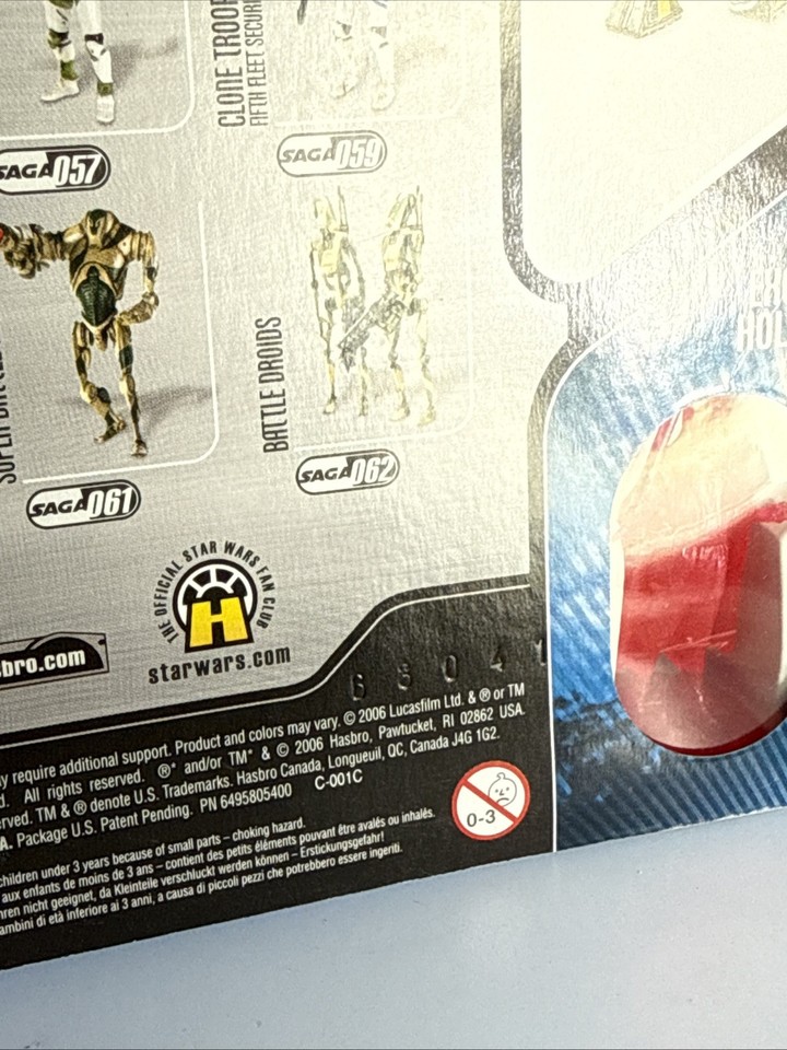 Star Wars R5-J2 The Saga Collection Saga 058 Hologram Figure Return ...