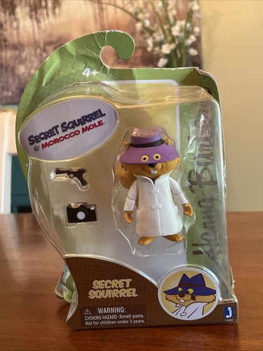Secret Squirrel w/ Camera Action Figure Hanna Barbera Squirrel Morocco ...