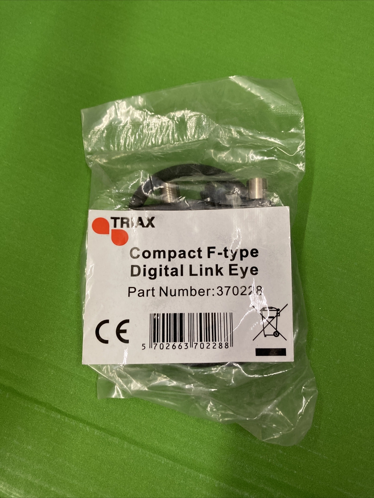 Triax Compact Digital Link Magic Eye F type Connector for sale online ...
