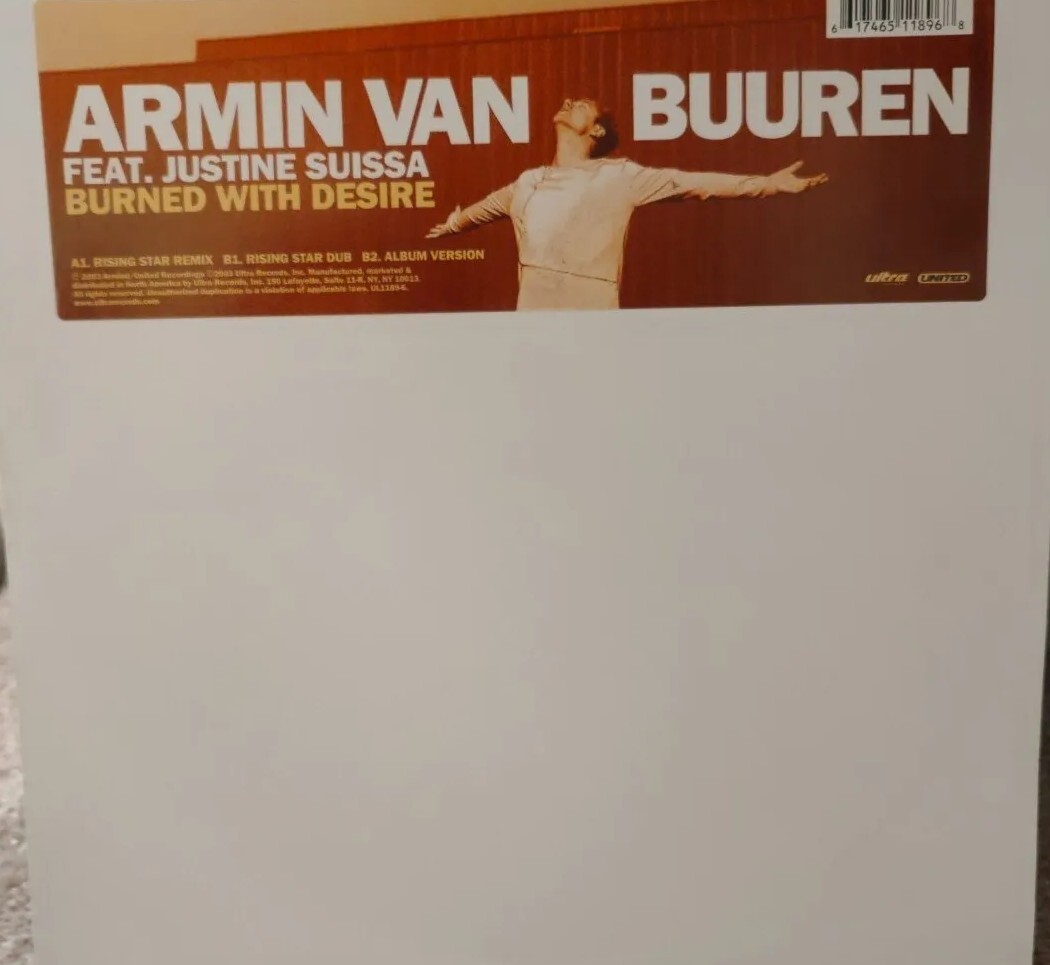 Armin Van Buuren Burned With Desire Feat Justine JUSTINE SUISSA