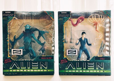 ALIEN RESURRECTION 7" FIGURES (LOT OF 2) - AQUA ALIEN & CALL - KENNER ...