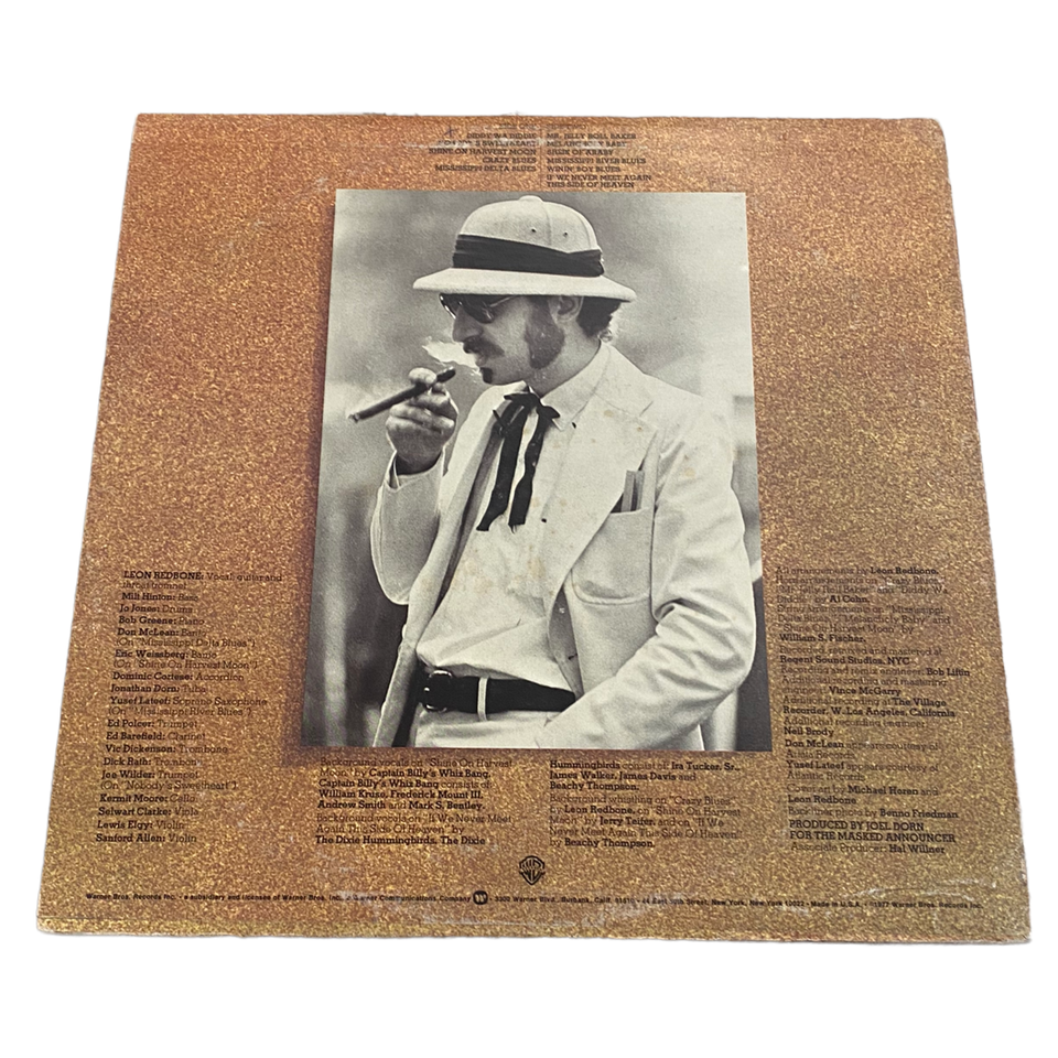 Leon Redbone Double Time LP Vinyl Warner Bros BS 2971 1977 | eBay