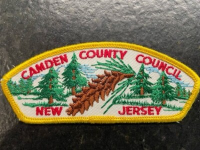 Camden County Council shoulder patch CSP t-1 MERGED New Jersey FREE ...