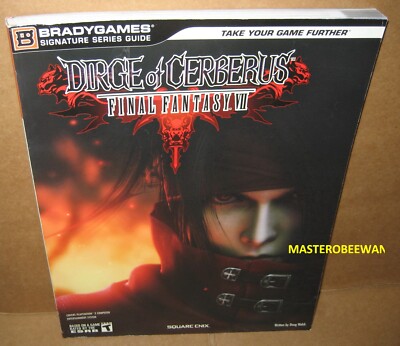 Dirge of Cerberus Final Fantasy VII Official Guide Book PS2 New ...