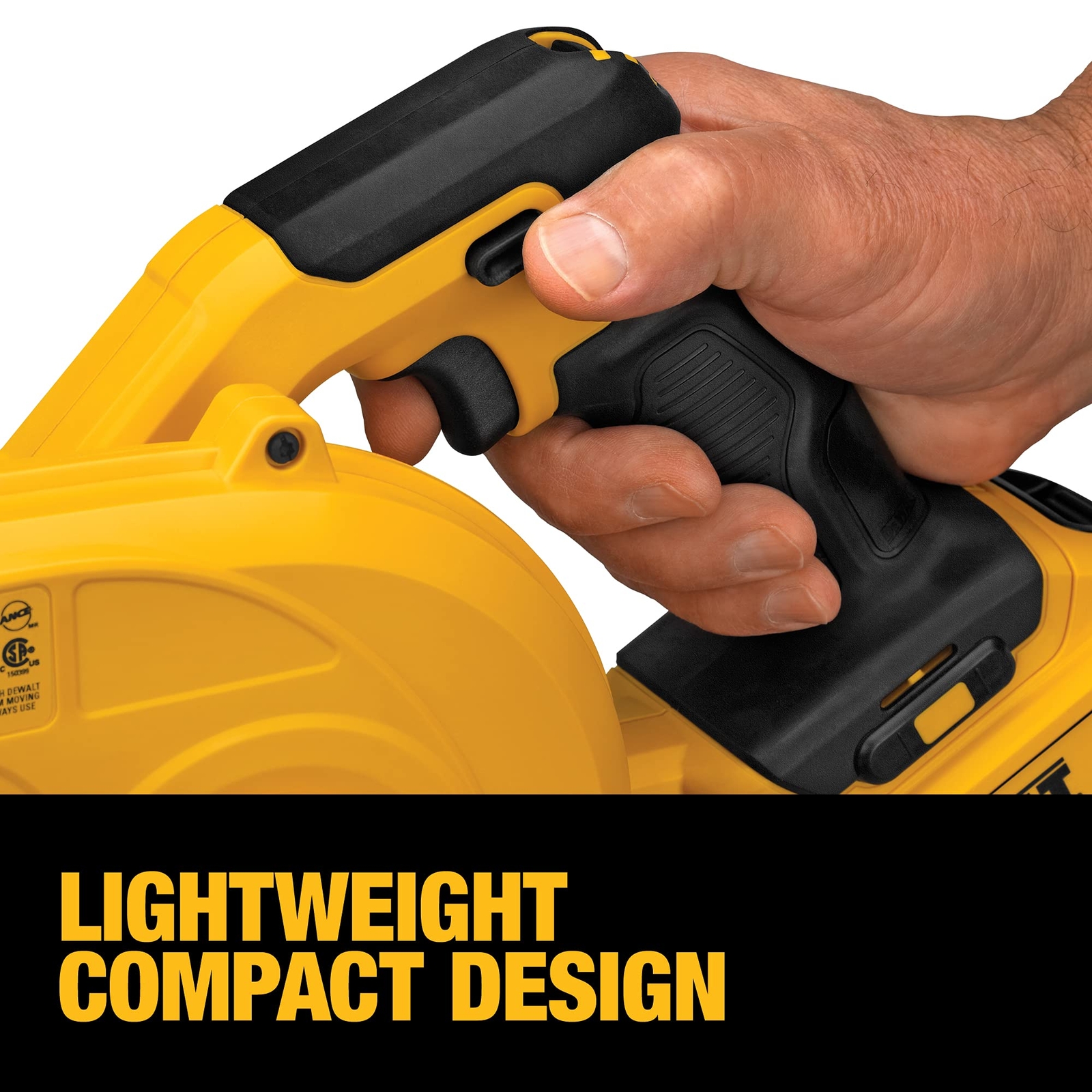 DEWALT Compact Cordless 3 Speed Blower 20V MAX Tool Only Model DCE100B ...