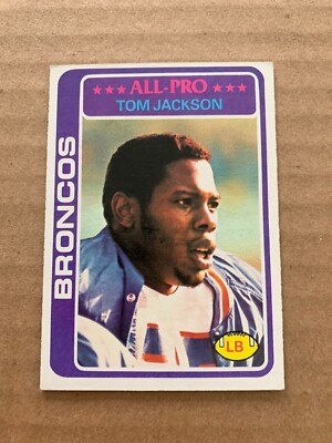 1978 Topps #240 Tom Jackson Rookie Denver Broncos XMT NFL HOF Star ...