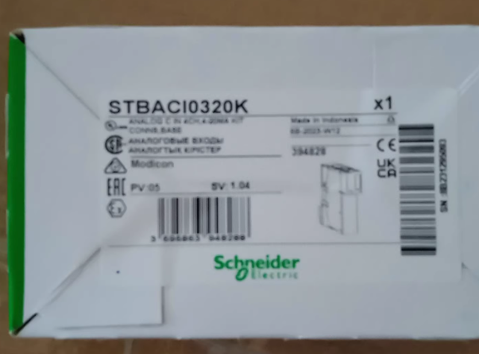 Schneider+Electric+Modicon+STB+Analog+Input+Kit+-+STBACI0320K for sale ...