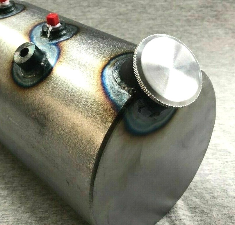 USA MADE Oil Gas Filler Cap With Bung For Harley Chopper Bobber Custom ...