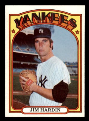 1972 Topps Baseball #287 Jim Hardin NM | eBay