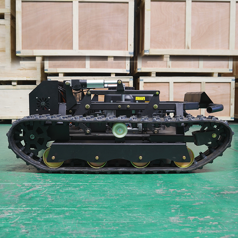 New 22 hp remote control off-road tank lawn mower with adjustable ...