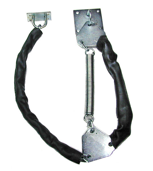 PROGRESSIVE HEAVY DUTY STEEL DOOR SAFETY CHAIN AND SPRING, CRASH CHAIN ...