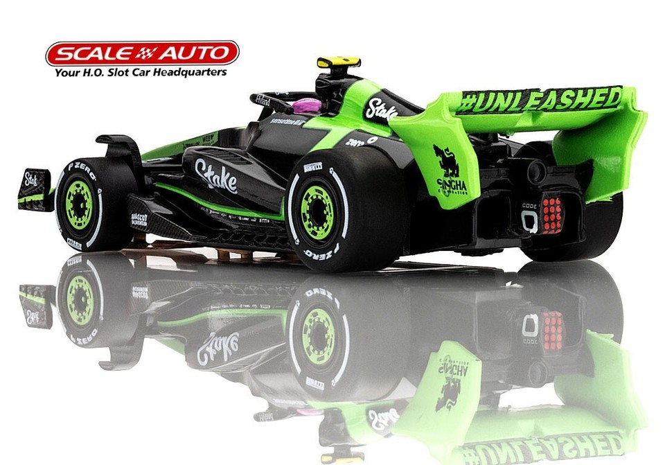 AFX Mega G+ Sauber Formula 1 #24 Guanyu HO Slot Car #22092 FREE ...