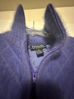 Vintage Venesha Angora Full Zip | eBay