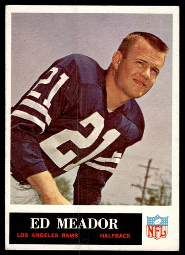 1965 Philadelphia Ed Meador Los Angeles Rams #92 | eBay